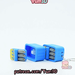 🥫 Yum3D Cute Sardine Can Fidget Clicker Keychain - Cute Backpack ...