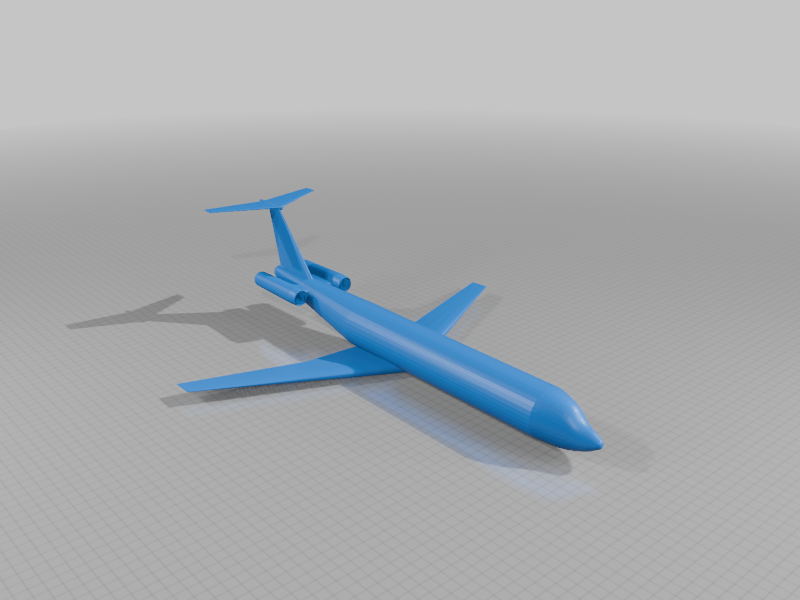 ️ Custom Twin-Engine Jetliner – DC-9-60 Inspired・Free 3D File for ・Cults
