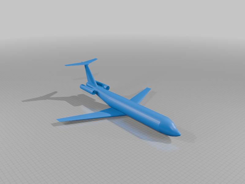 ️ Custom Twin-Engine Jetliner – DC-9-70 Inspired・Free 3D File for ・Cults