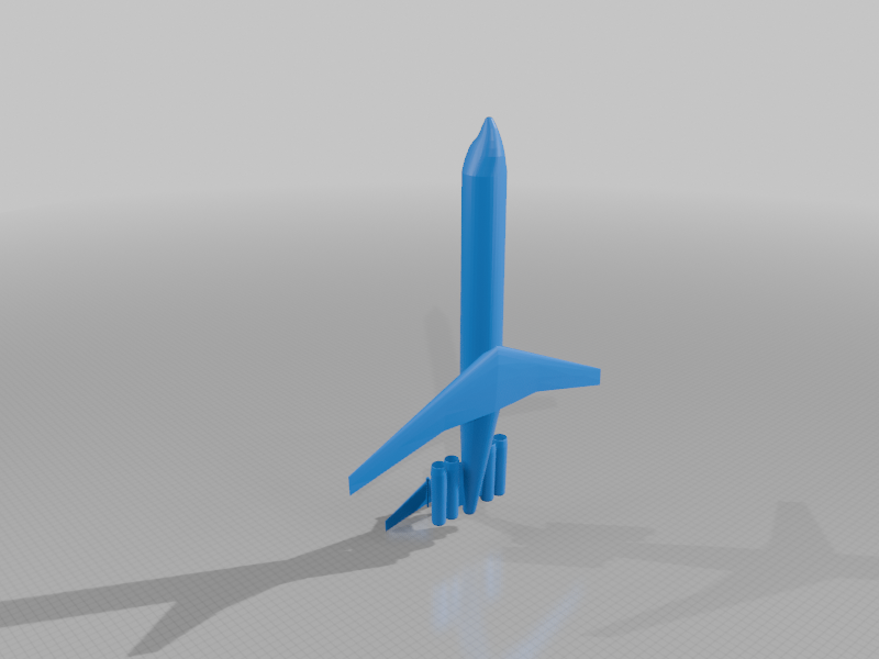 ️ Fictional Quad-Engine Jetliner – VC-10 XXL / Il-62 XXL Inspired ...