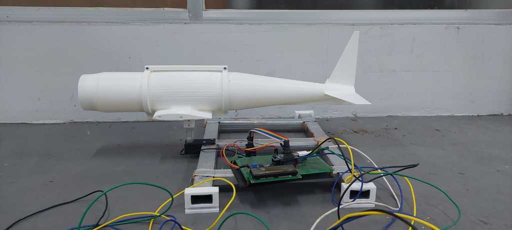 ️ Fuselage Monocoque Test Jig for RC Aircraft Drag and Load using HX ...