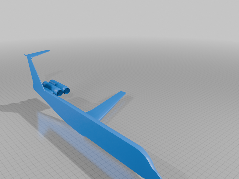 ️ Fictional Quad-Engine Jetliner – VC-10 / Il-62 Inspired Evolution ...
