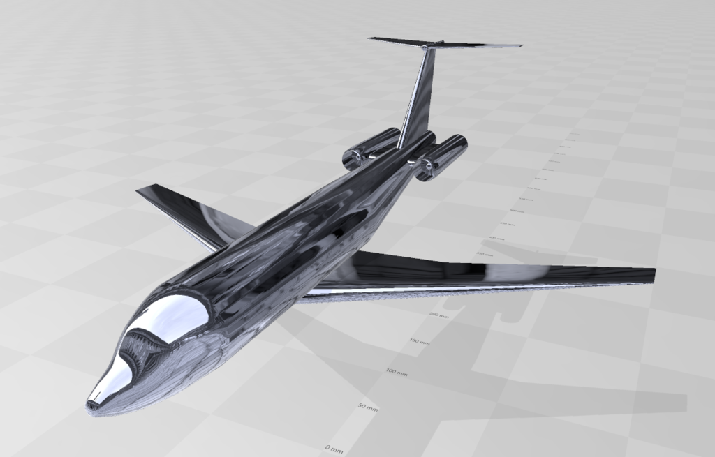 ️ Custom Twin-Engine Jetliner – DC-9-10 Inspired・Free 3D File for ・Cults