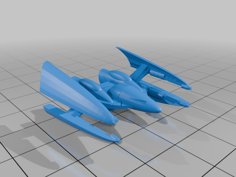 🤖 Condor-class Droid Interceptor (X-Wing Scale)・Free 3D File for ・Cults