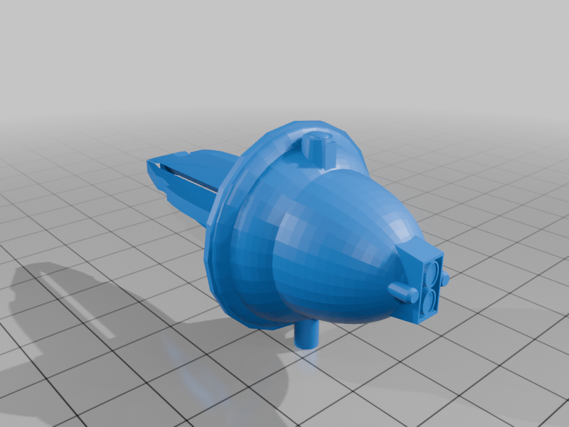🚢 Droch-class Boarding Ship AKA Pod Crusher (X-Wing Scale)・Free 3D File ...