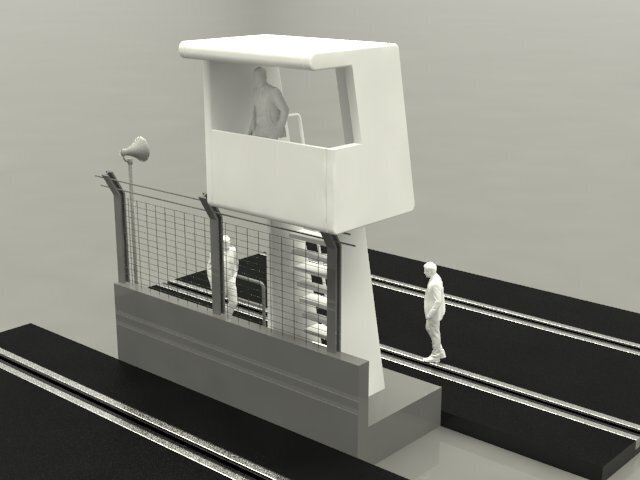 🏎️ Slotcar race control tower 1:32・Free 3D File for ・Cults