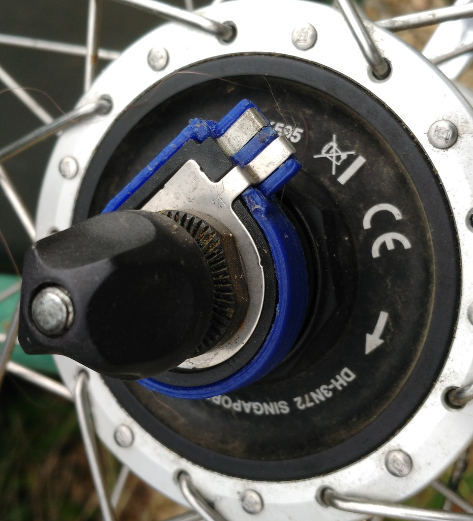 ♂️ Shimano dynamo hub outer male plug・Free 3D File for ・Cults