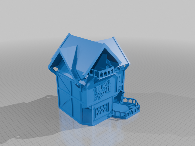 🎲 Tavern Dice Tower・Free 3D File for ・Cults
