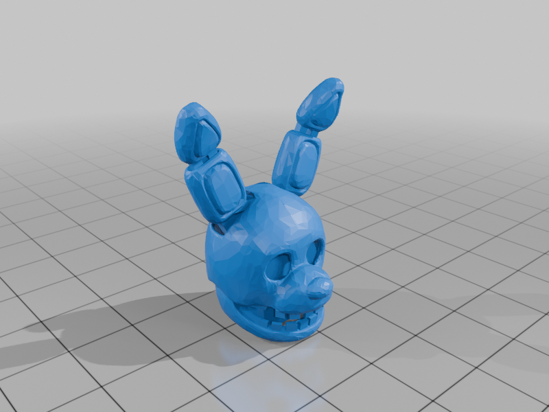 🎠 Bonnie articulated FNAF・Free 3D File for ・Cults