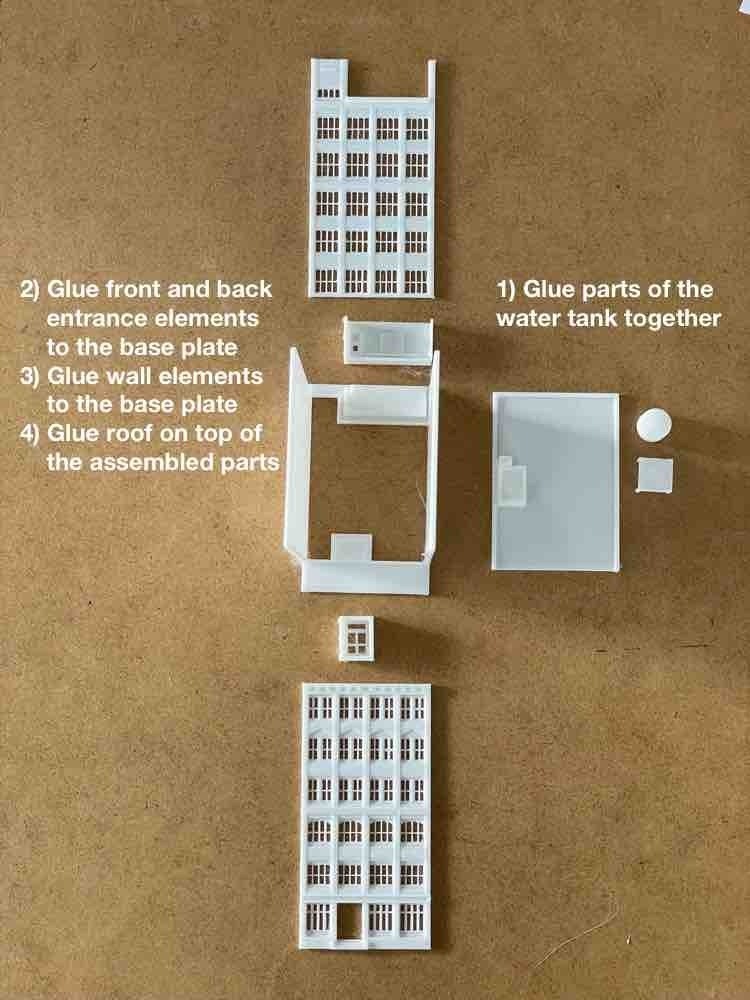 🏗️ Urban building 34 - factory / loft building (z-scale)・Free 3D File ...