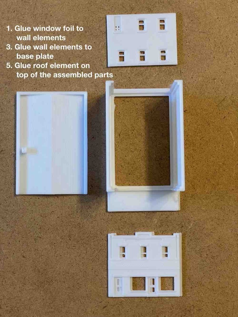 🏗️ Town building US 1 - shop (z-scale)・Free 3D File for ・Cults