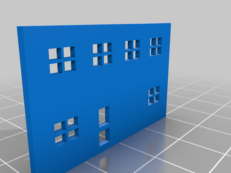 🏠 Village house 23 (typ A) - shop (z-scale)・Free 3D File for ・Cults