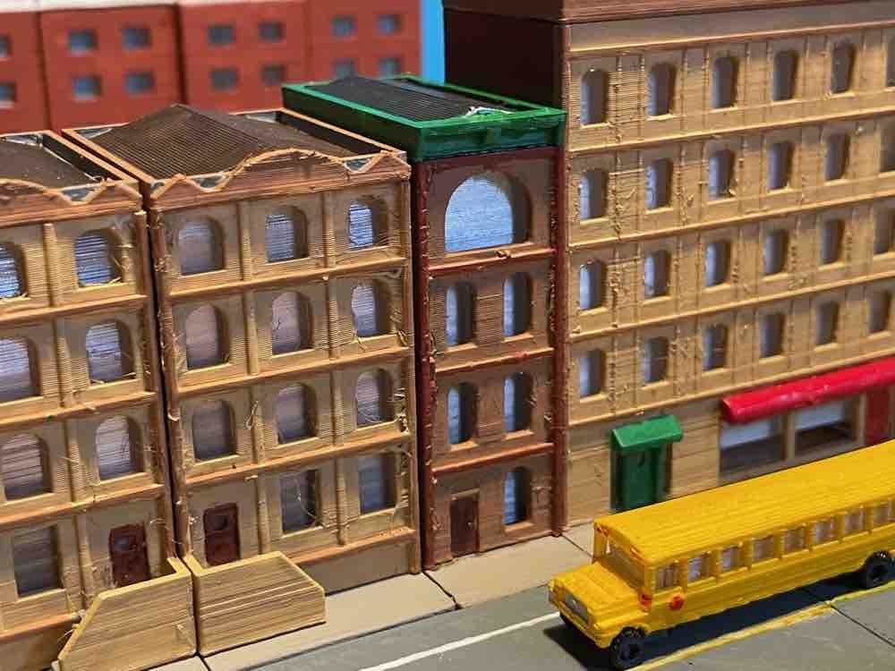 🏗️ Urban building 3 (z-scale)・Free 3D File for ・Cults