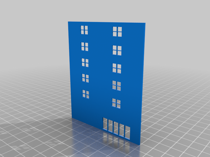 🏗️ Urban building 33 - commercial building (z-scale)・Free 3D File for ...