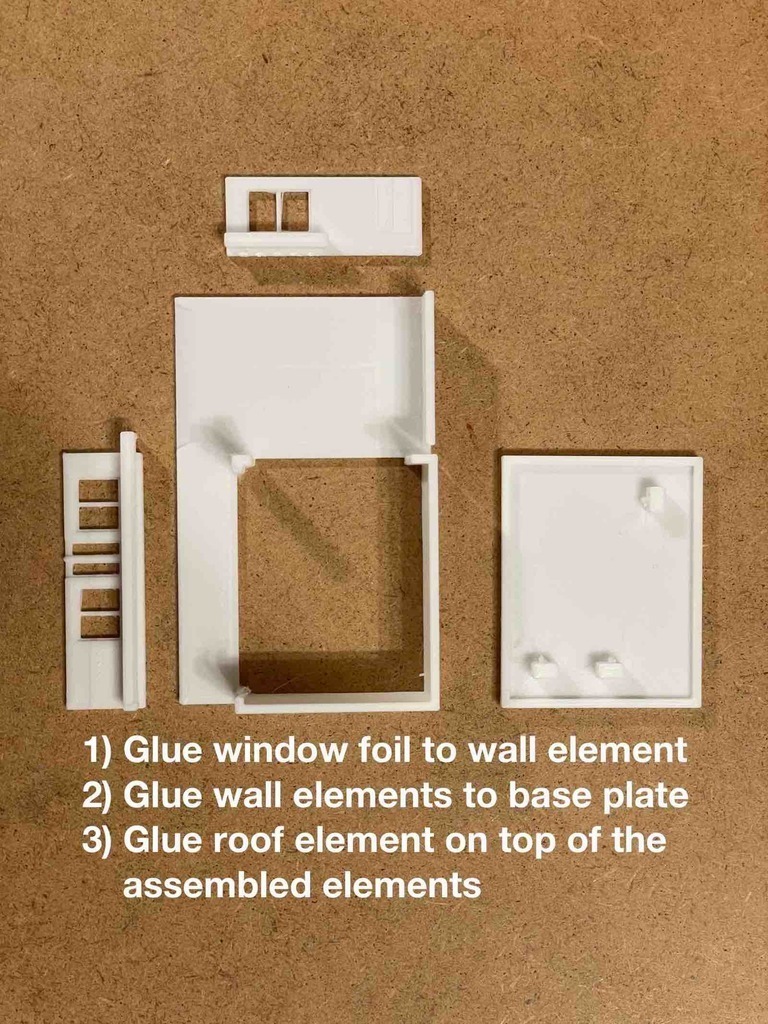 🤏 Small store 1 (z-scale)・Free 3D File for ・Cults