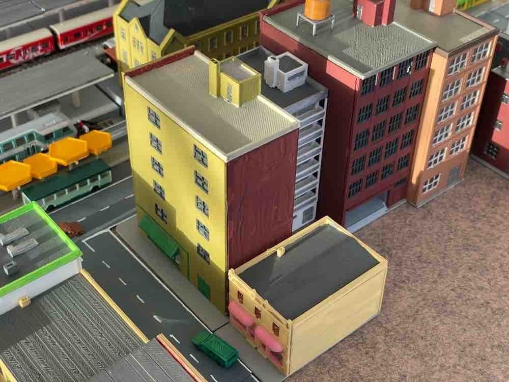 🏗️ Urban building 33 - commercial building (z-scale)・Free 3D File for ...