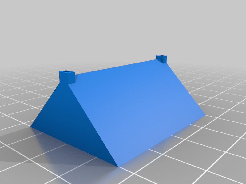 🏠 Village house 23 (typ A) - shop (z-scale)・Free 3D File for ・Cults