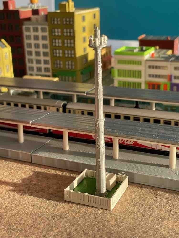 🏗️ Cell tower (z-scale)・Free 3D File for ・Cults