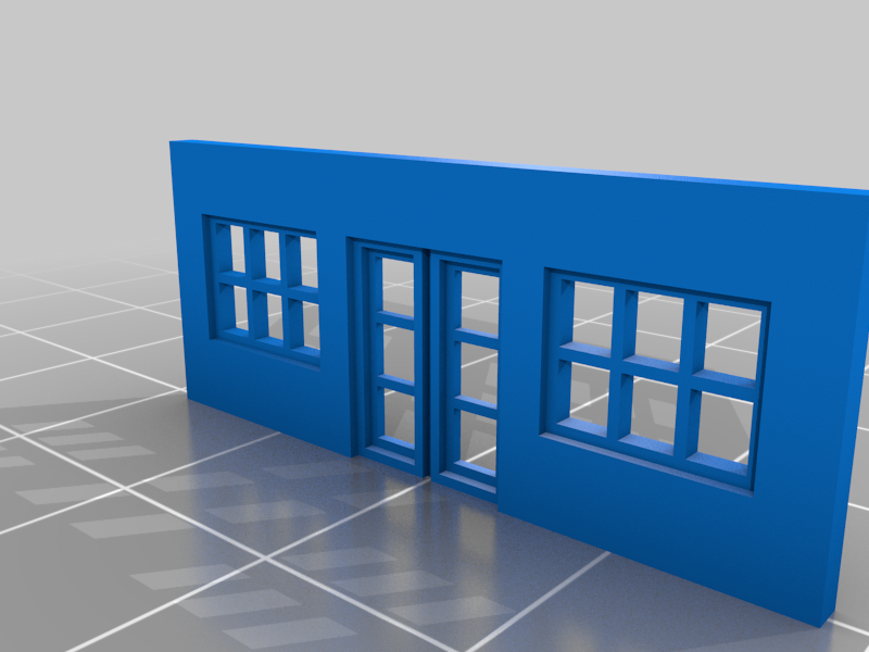 🚉 Gas station 4 (z-scale)・Free 3D File for ・Cults