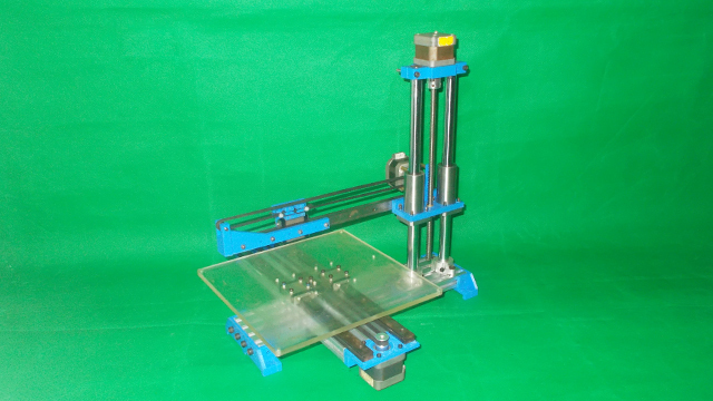 🖨️ 048-Homemade Laser Plotter 3D Printer DIY XYZ Axis Linear Rail ...