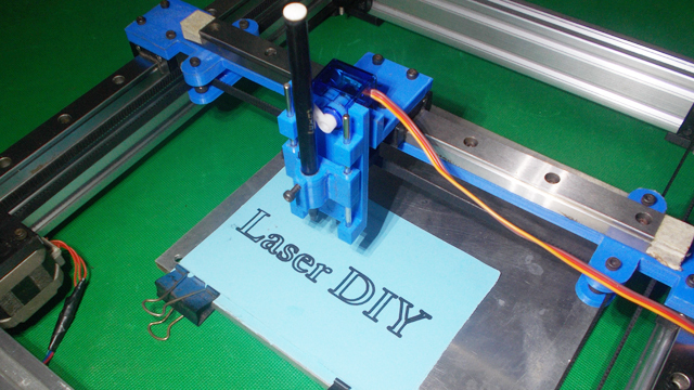 🖊️ 031-Homemade Pen Lift Plotter CoreXY CNC Robotic Arduino Drawing DIY ...