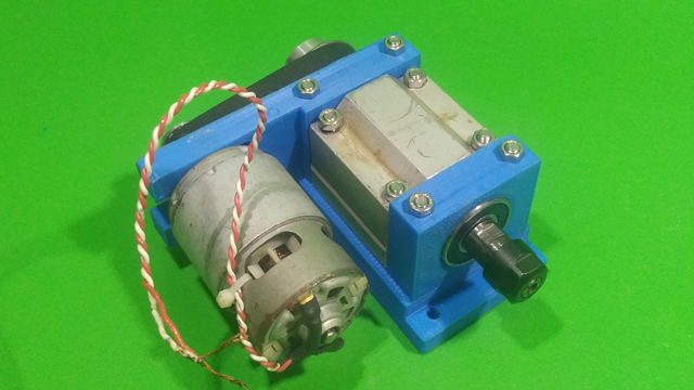 🧞‍♂️ DIY Spindle ER11 Motor Homemade Milling CNC Machine・Free 3D File ...