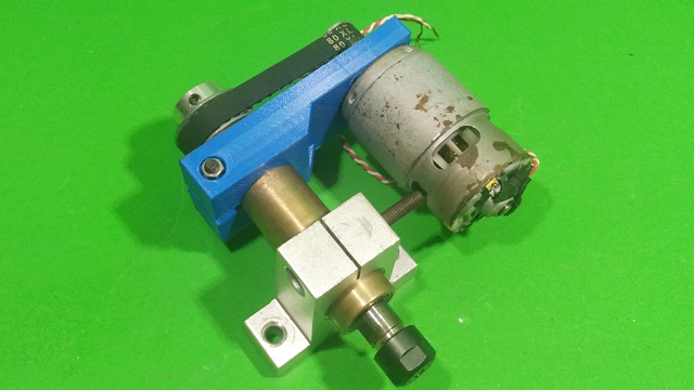 🧞‍♂️ DIY Spindle ER11 775 Motor Homemade Milling CNC Machine・Free 3D ...