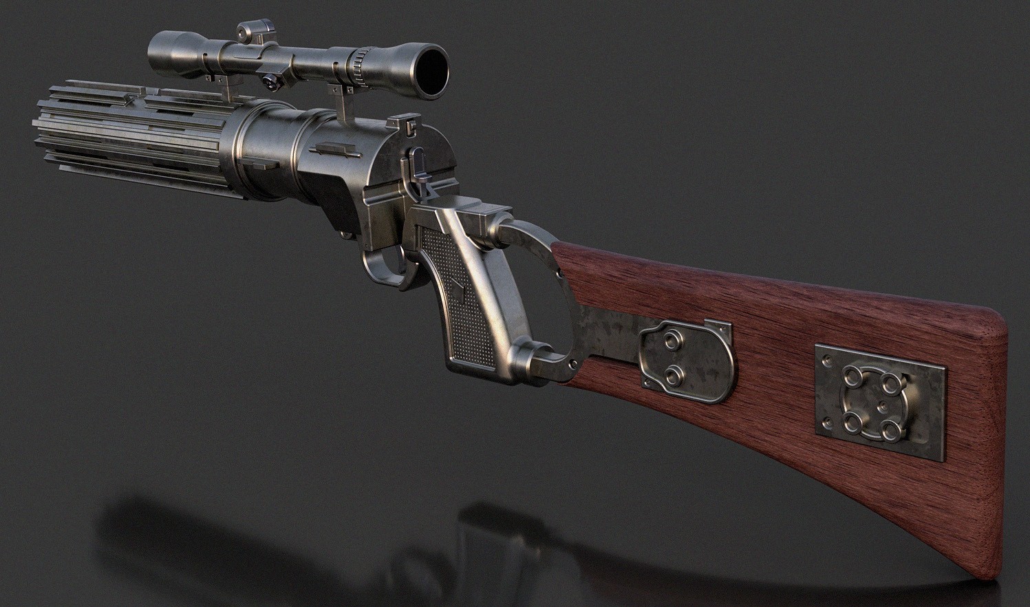 🦸 EE-3 Blaster Rifle・ STL File for ・Cults