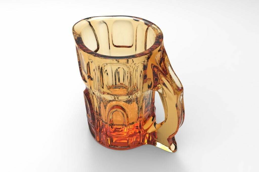 Free STL file beer glass 🍺 ・3D printing template to download・Cults