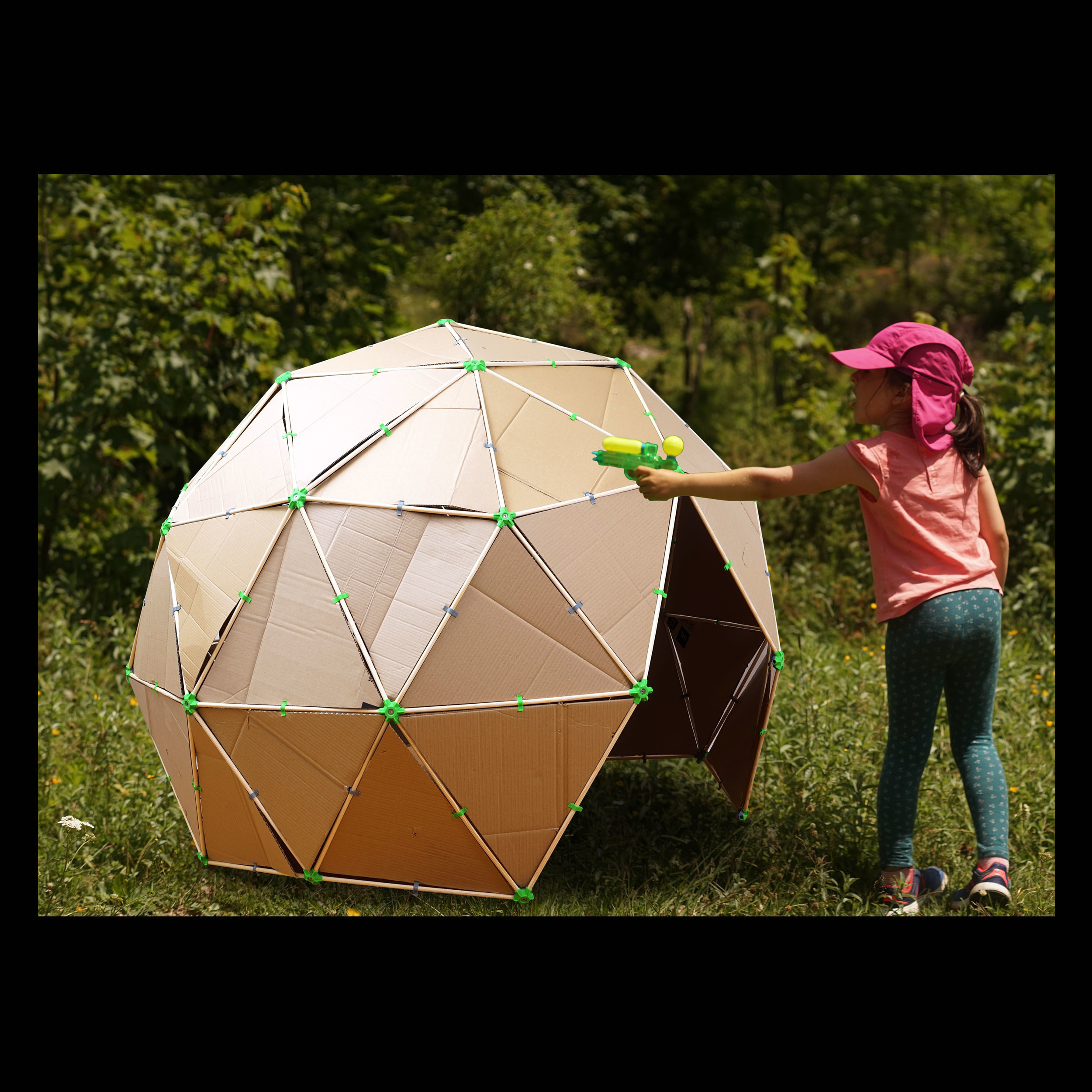 🧒 Kit for Geodesic Sphere・ 3D File for 3D printing・Cults