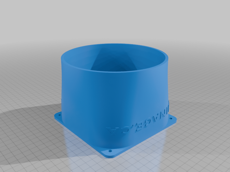 🔫 ASIC Simple Fan Shroud 140mm all sizes Whatsminer・Free 3D File for ・Cults