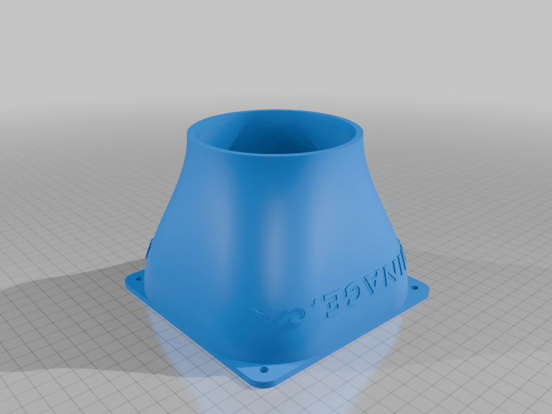 🔫 ASIC Simple Fan Shroud 140mm all sizes Whatsminer・Free 3D File for ・Cults