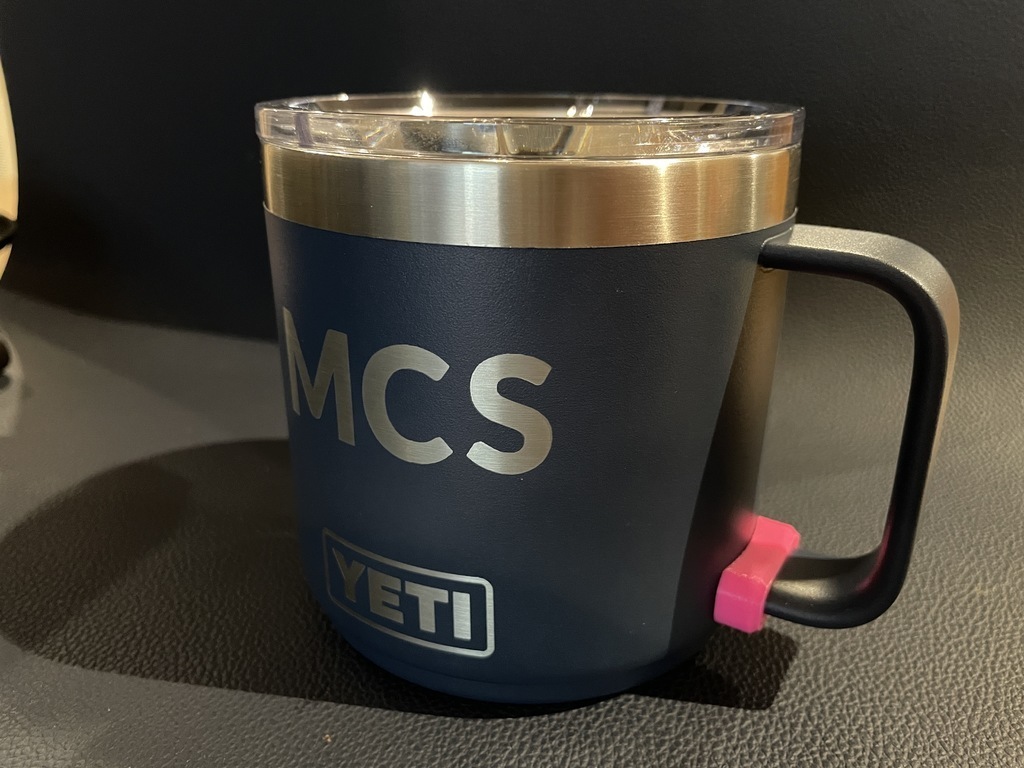 🪪 ID Band for Yeti Rambler Mug・Free 3D File for ・Cults