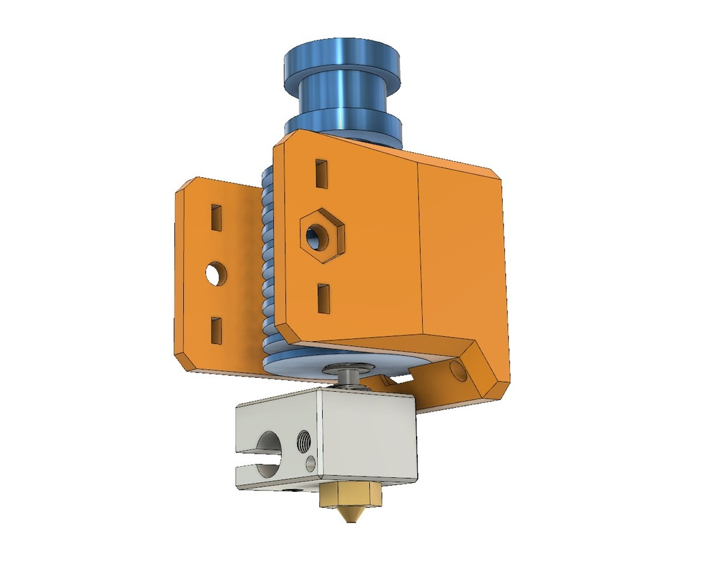 🧞‍♂️ E3D v6 CFD optimized fan duct・Free 3D File for ・Cults