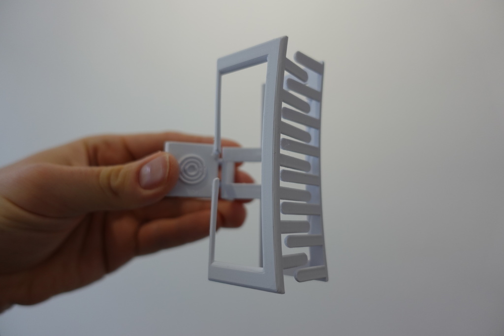 💇 3D-printable Hair Clip・Free 3D File for ・Cults