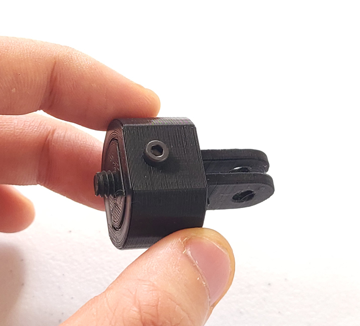 🏢 Webcam Screw to GoPro Mount・Free 3D File for ・Cults