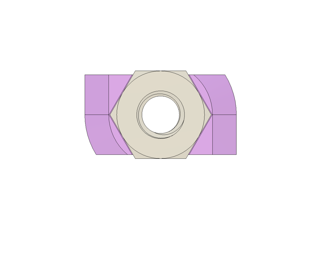 🔩 T-nut M3 drop-in rotating T-Slot 5mm・Free 3D File for ・Cults