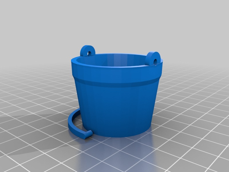 🪣 Tiny Bucket・Free 3D File for ・Cults