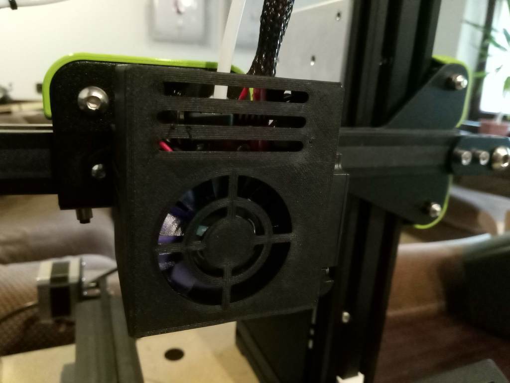 🥵 Ender 3 (Pro) - Hot end cover - with LM2596・Free 3D File for ・Cults