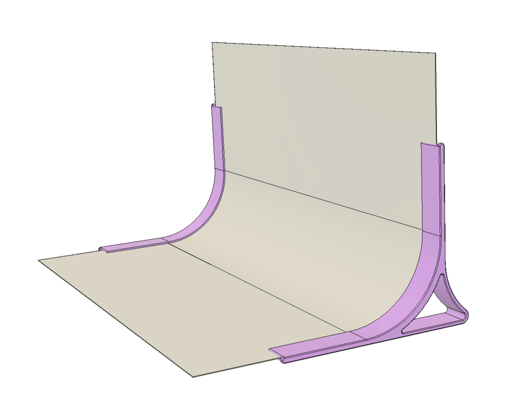 🎨 Photo sweep background stand・Free 3D File for ・Cults