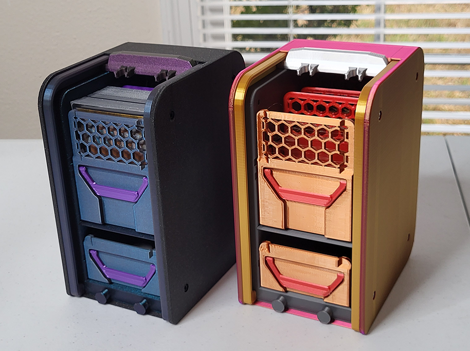 📦 Collectible Card Game (MTG) Tambour Box・Free 3D File for ・Cults