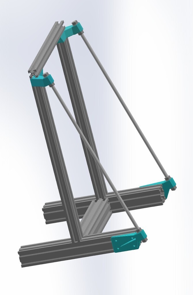 🖼️ Ender 3 Diagonal Support・Free 3D File for ・Cults