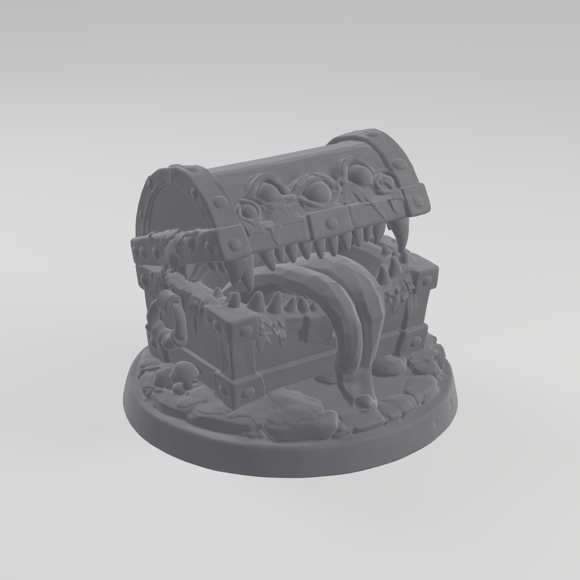 👹 Mimic DND - Spooky Treasure Chest – Toothy Maw | Teeth and Tongue ...