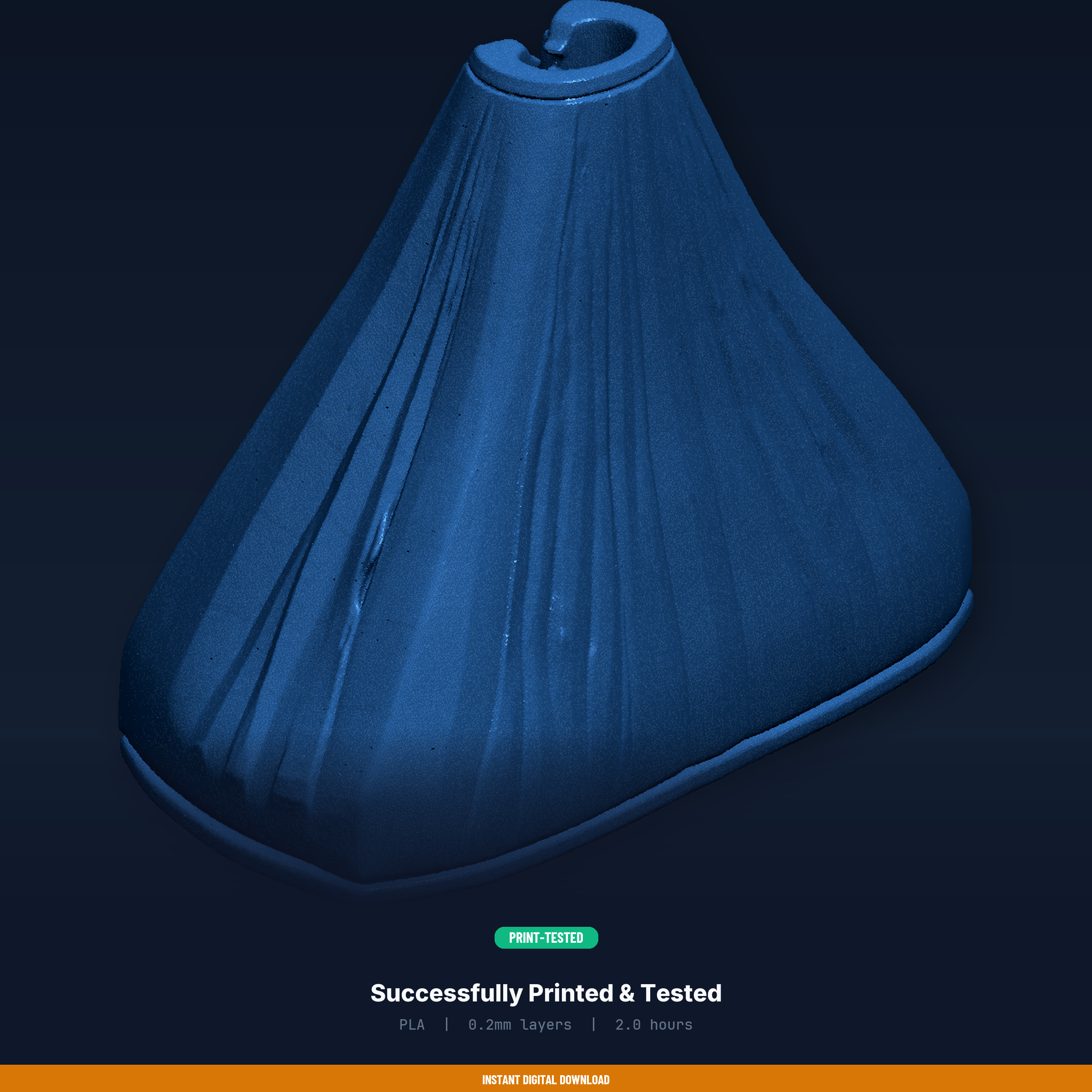🌋 Volcano Cross Section Model - 3D Printable STL File・ 3D ファイル（3Dプリント用 ...