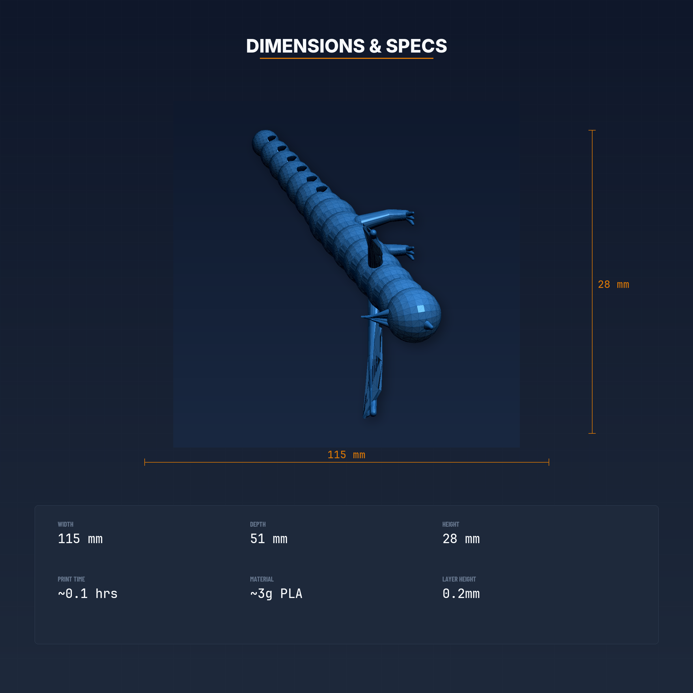 🦅 Articulated Phoenix, Print in Place, Ball Socket Joints, - 3D ...