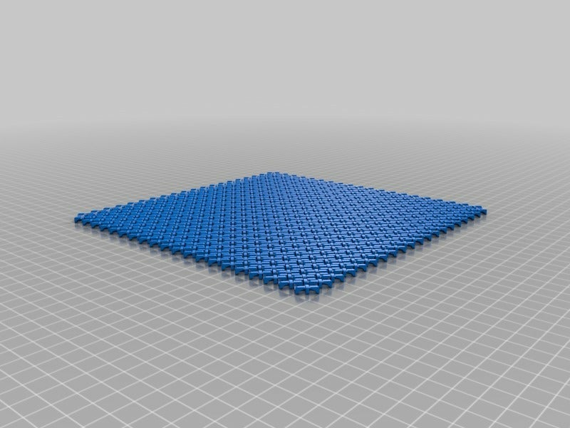 🎨 Chainmail 2.0 - Modular 3D Printable Fabric・Free STL File for ・Cults