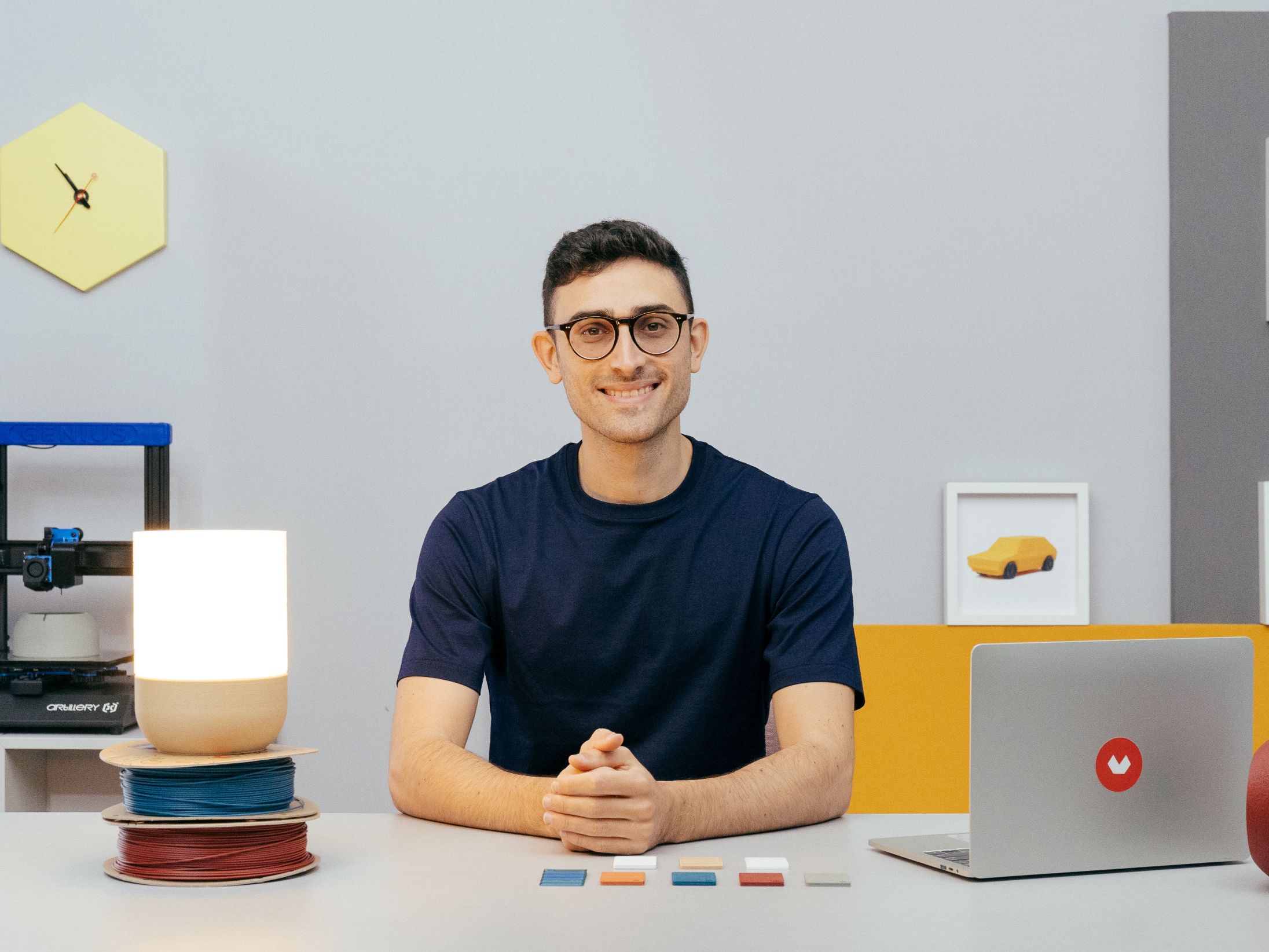 🔦 Maker Lamp・Free STL File for ・Cults