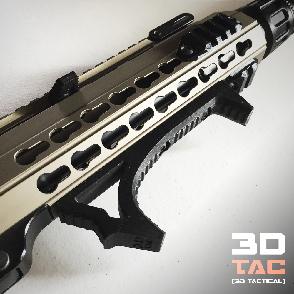 STL file 3DTAC / Handgrip for Keymod & MLOK 🔫 ・3D print design to ...