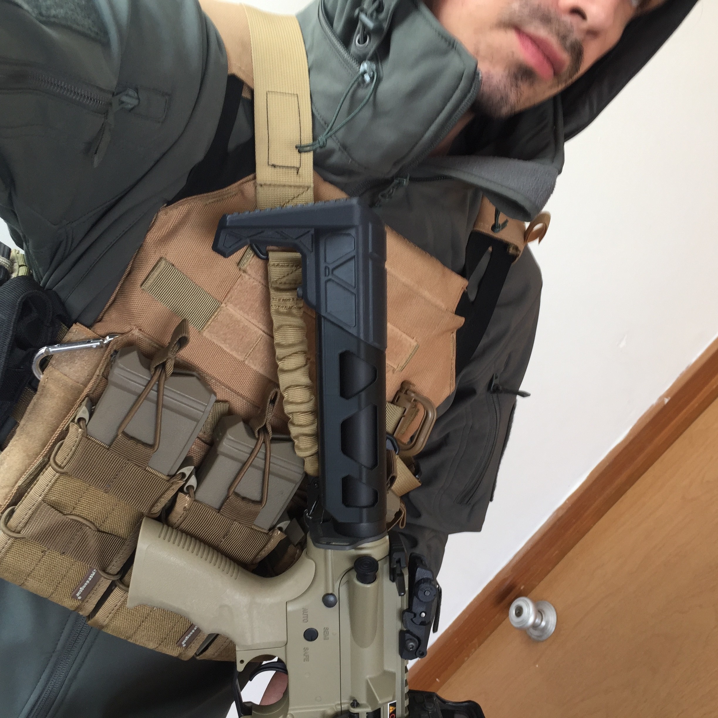 🔫 3DTAC / Minimal AR Stock・ STL File for 3D printing・Cults
