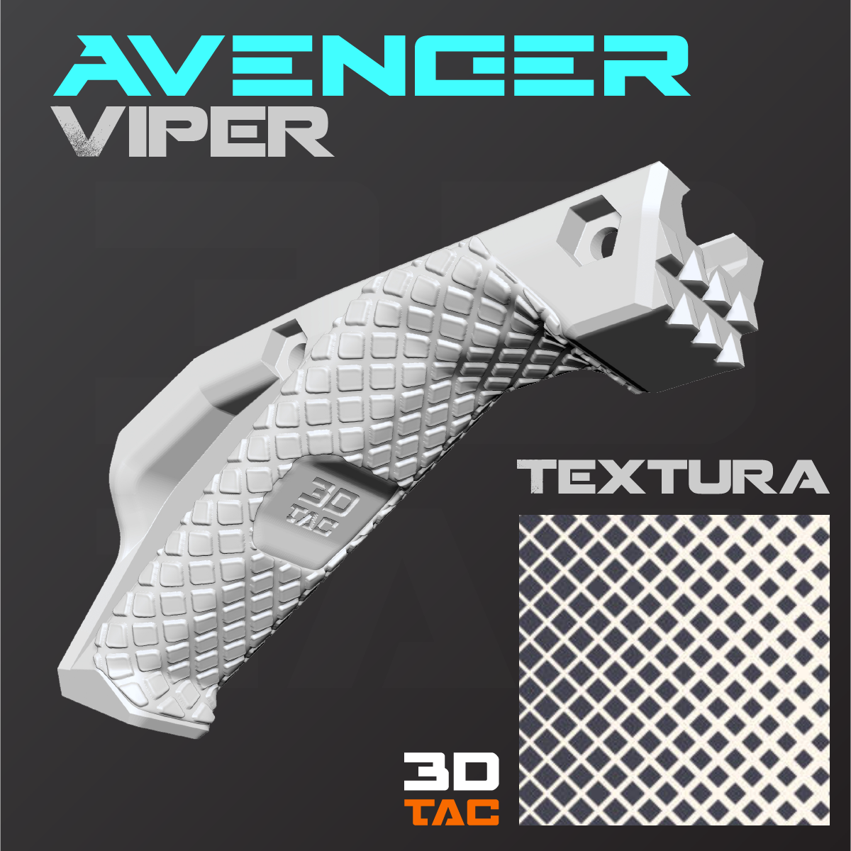 Archivo STL 3DTAC / AVENGER - VIPER 🦸 ・Objeto para impresora 3D para ...